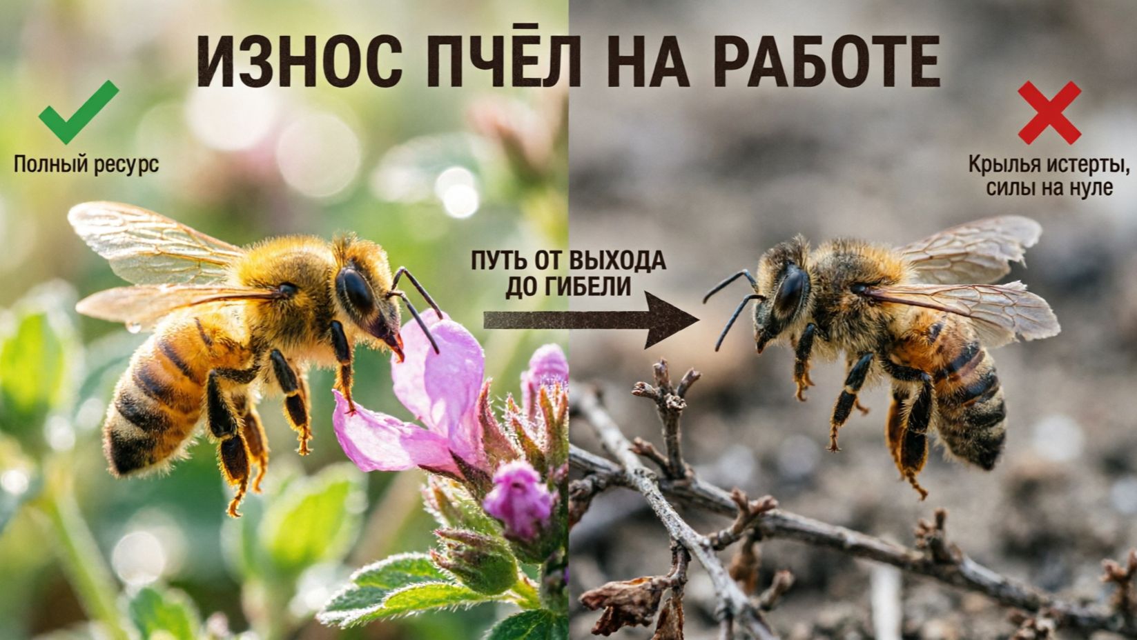 Износ пчёл на медосборе: скрытые опасности. Разбор профессора Кашковского