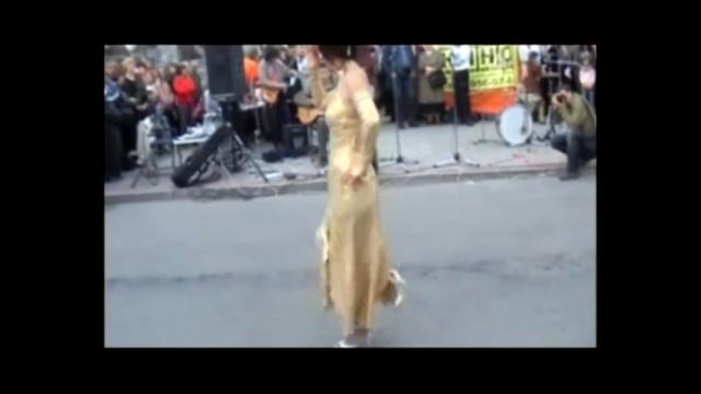 Проект Николая Хоничева _Танцующая песня_. танцует Инна Марухленко