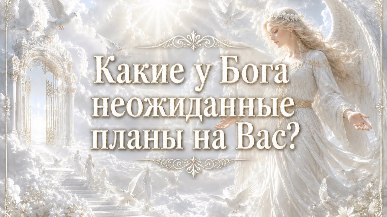 Какие у Бога неожиданные планы на вас? Гадание Tarot Reading