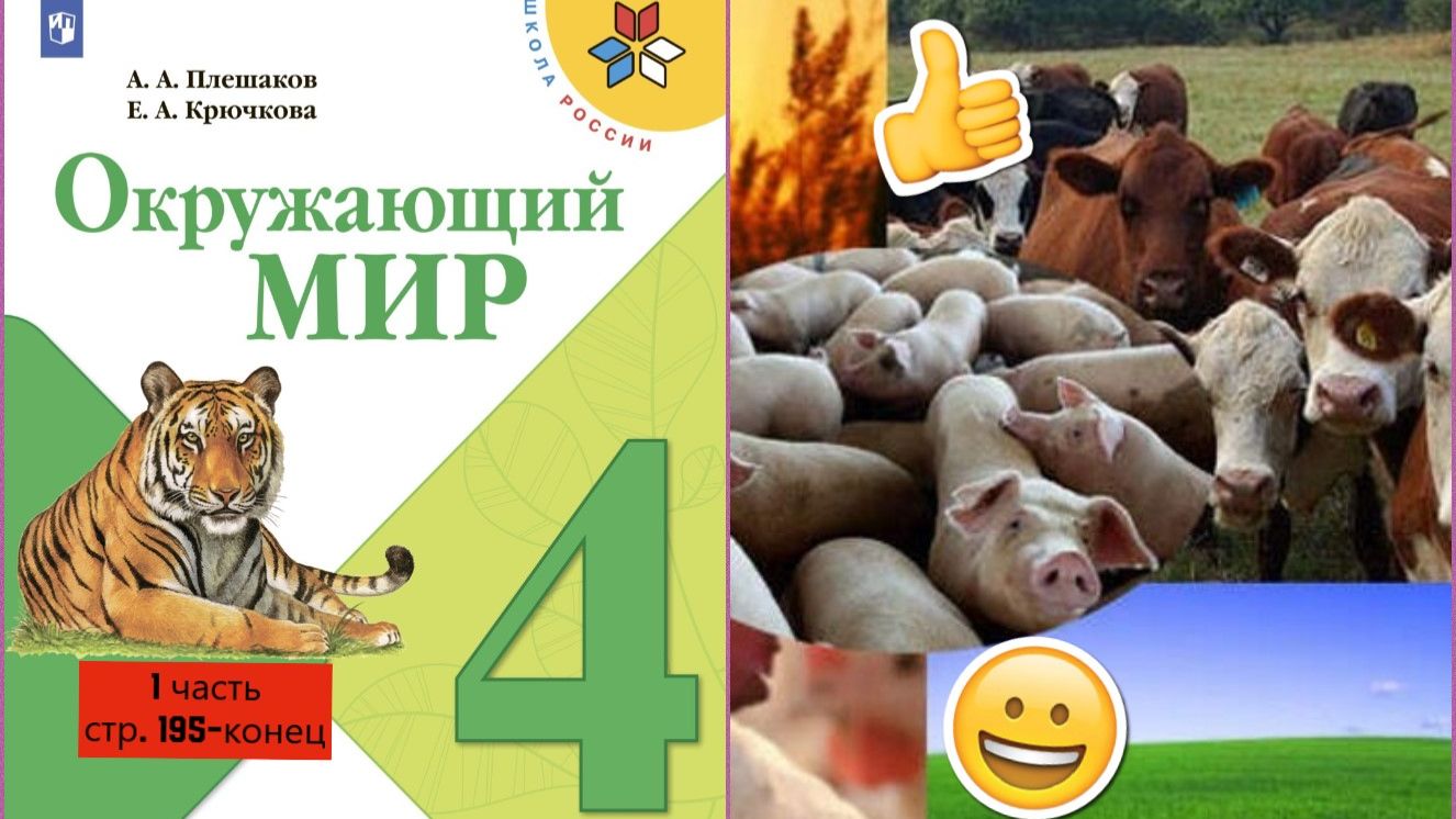 Окружающии мир 4 класс 1 часть стр. 195-конец