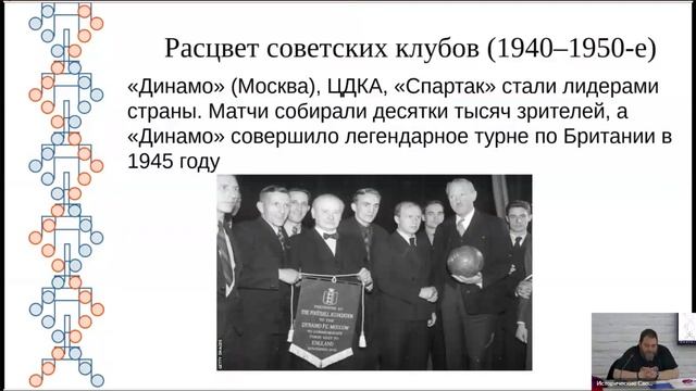 Лекция В.Н. Тарасенко «История Российского футбола 1992-2026 гг.»
