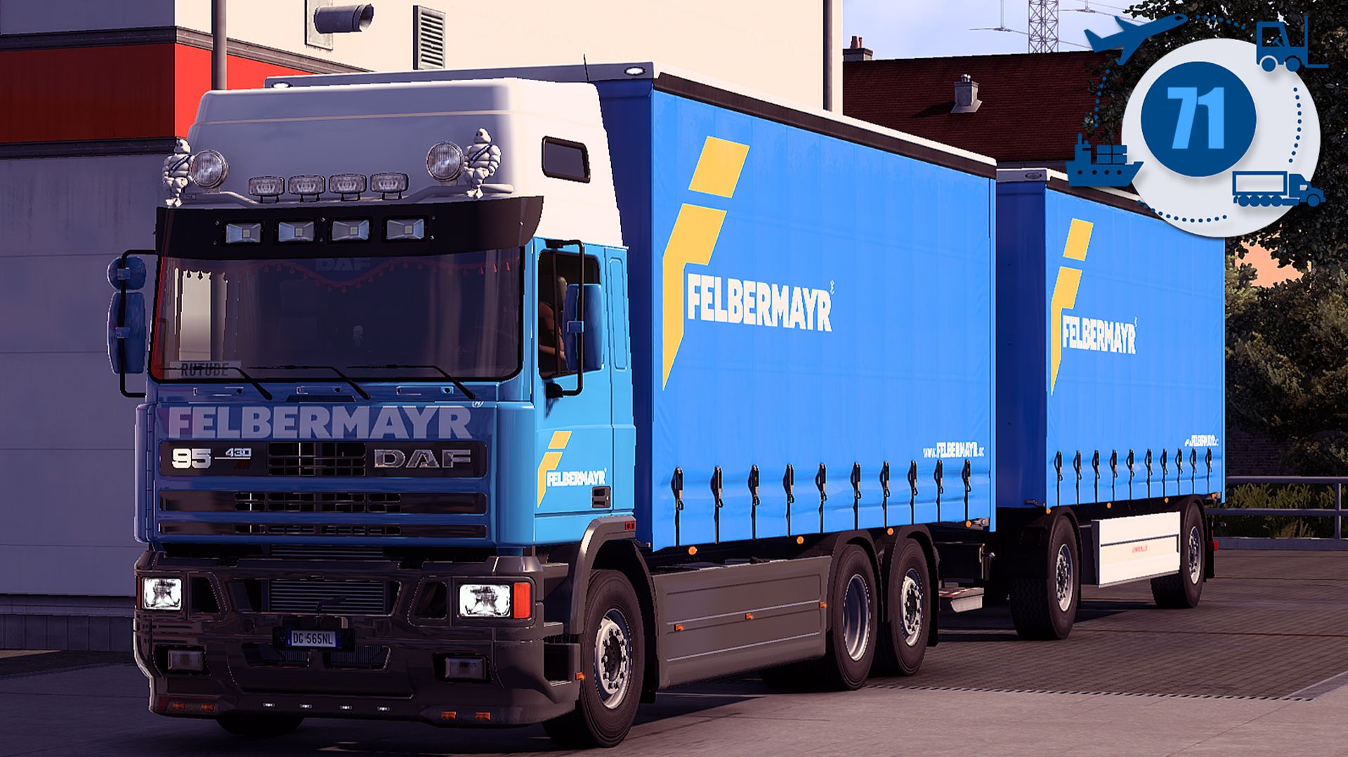DAF 95 ATI - Euro Truck Simulator 2 [-71-]