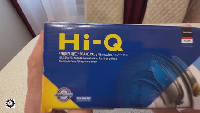 Обзор колодок Hi-Q перед установкой на Ладу Весту НГ