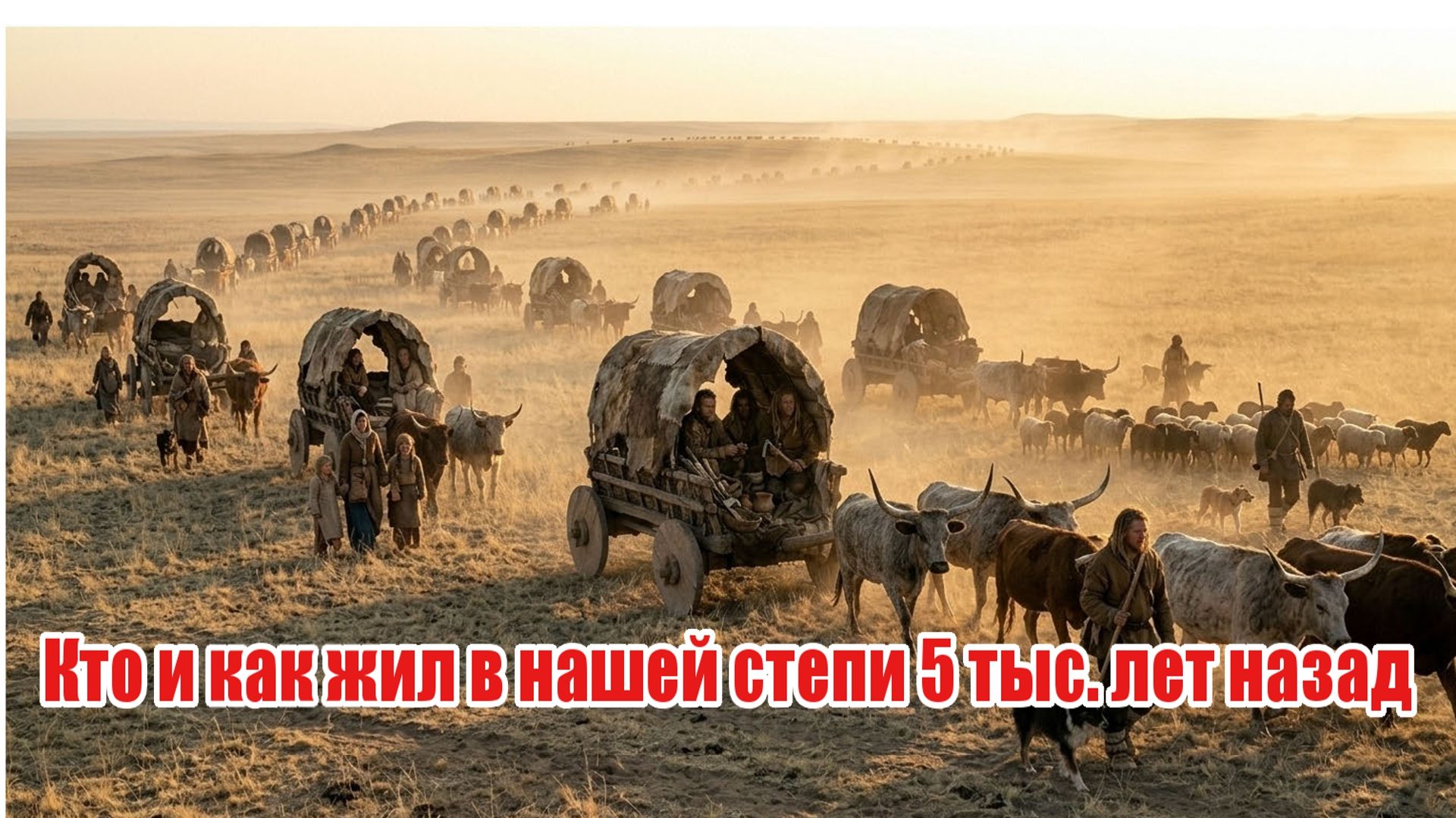 Кто и как жил в нашей степи 5 тыс. лет назад