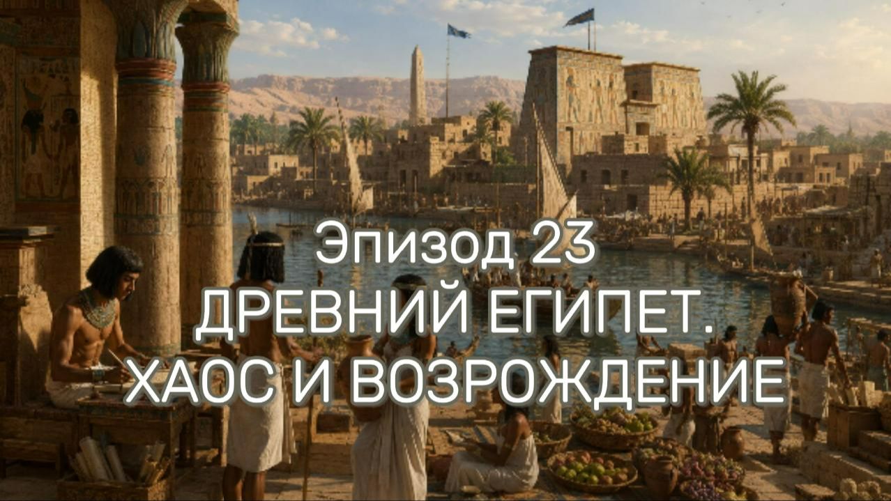 ДРЕВНИЙ ЕГИПЕТ. ХАОС И ПОРЯДОК | Как Египет выжил после краха пирамид и возродился вновь