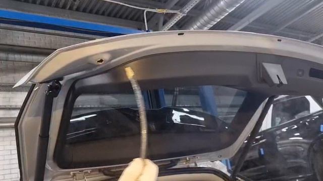Обработка скрытых полостей автомобиля