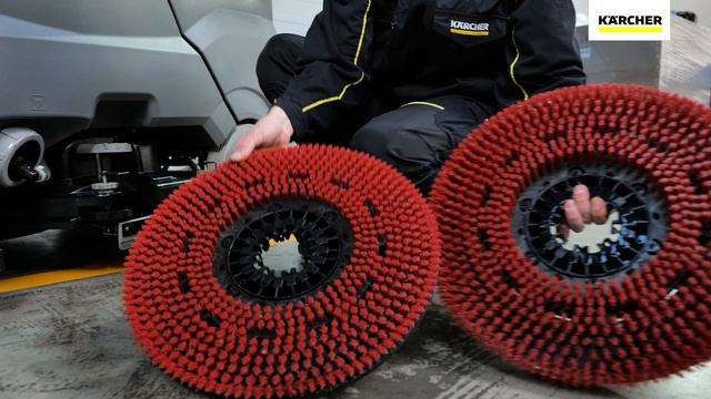 TiTL B 150: замена дисковой щетки пошагово
