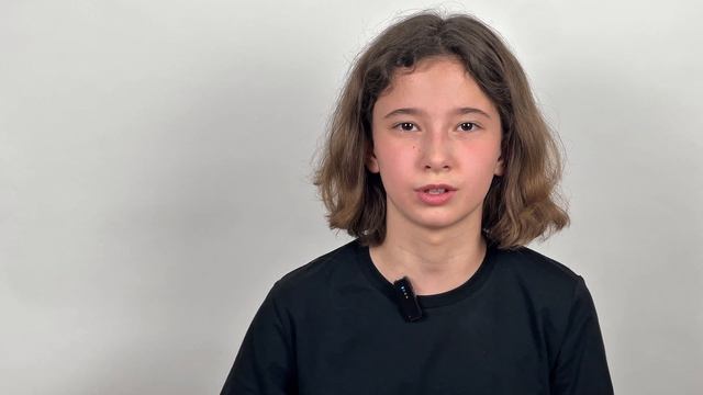 Ася, 11 лет, видеовизитка актёрская