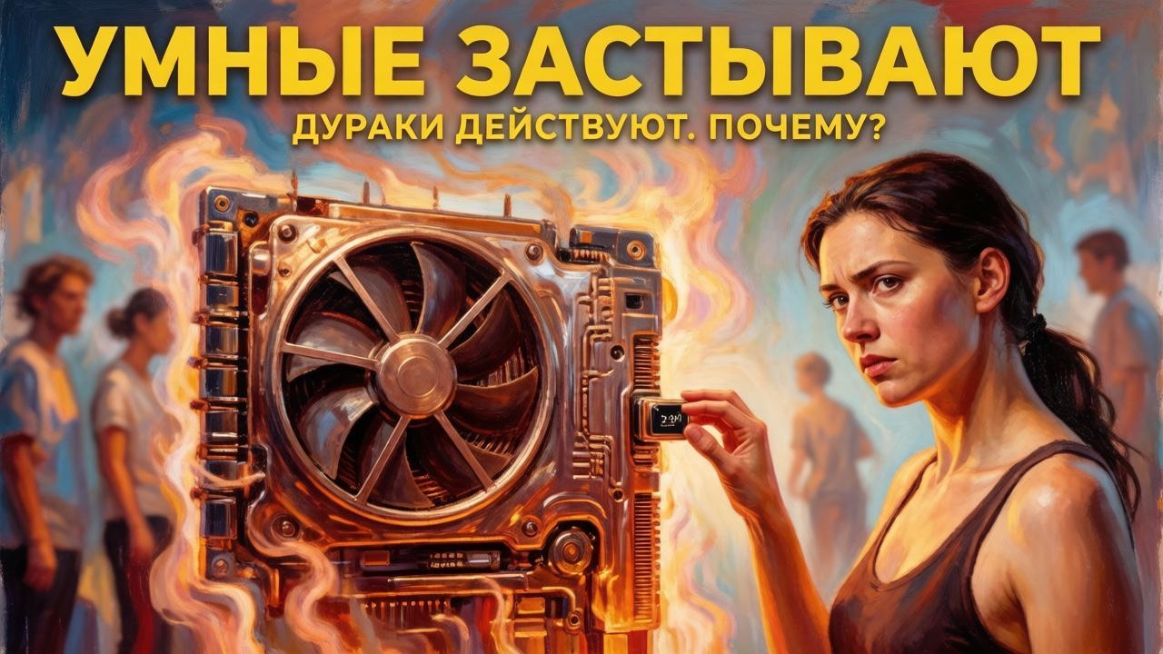 Почему умные люди застывают, а дураки действуют