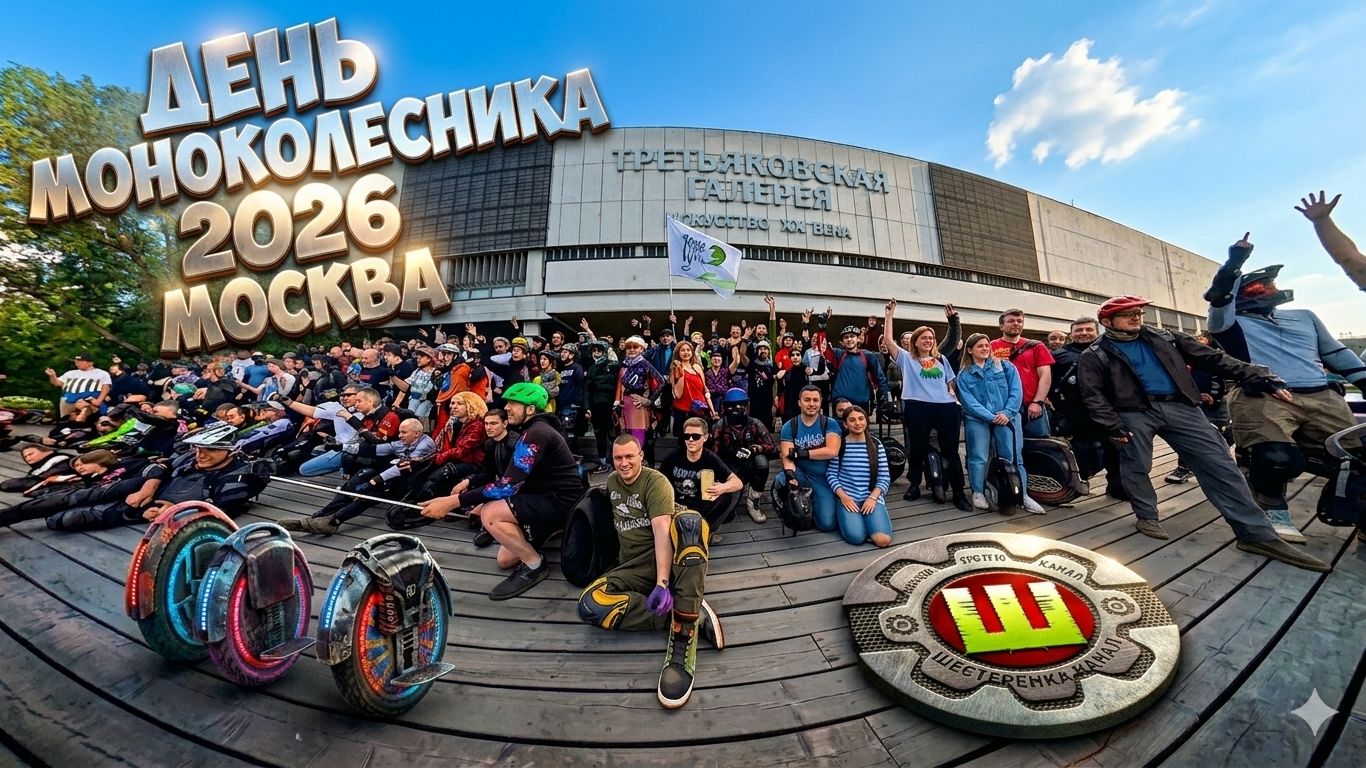 День Моноколёсника Москва 2026