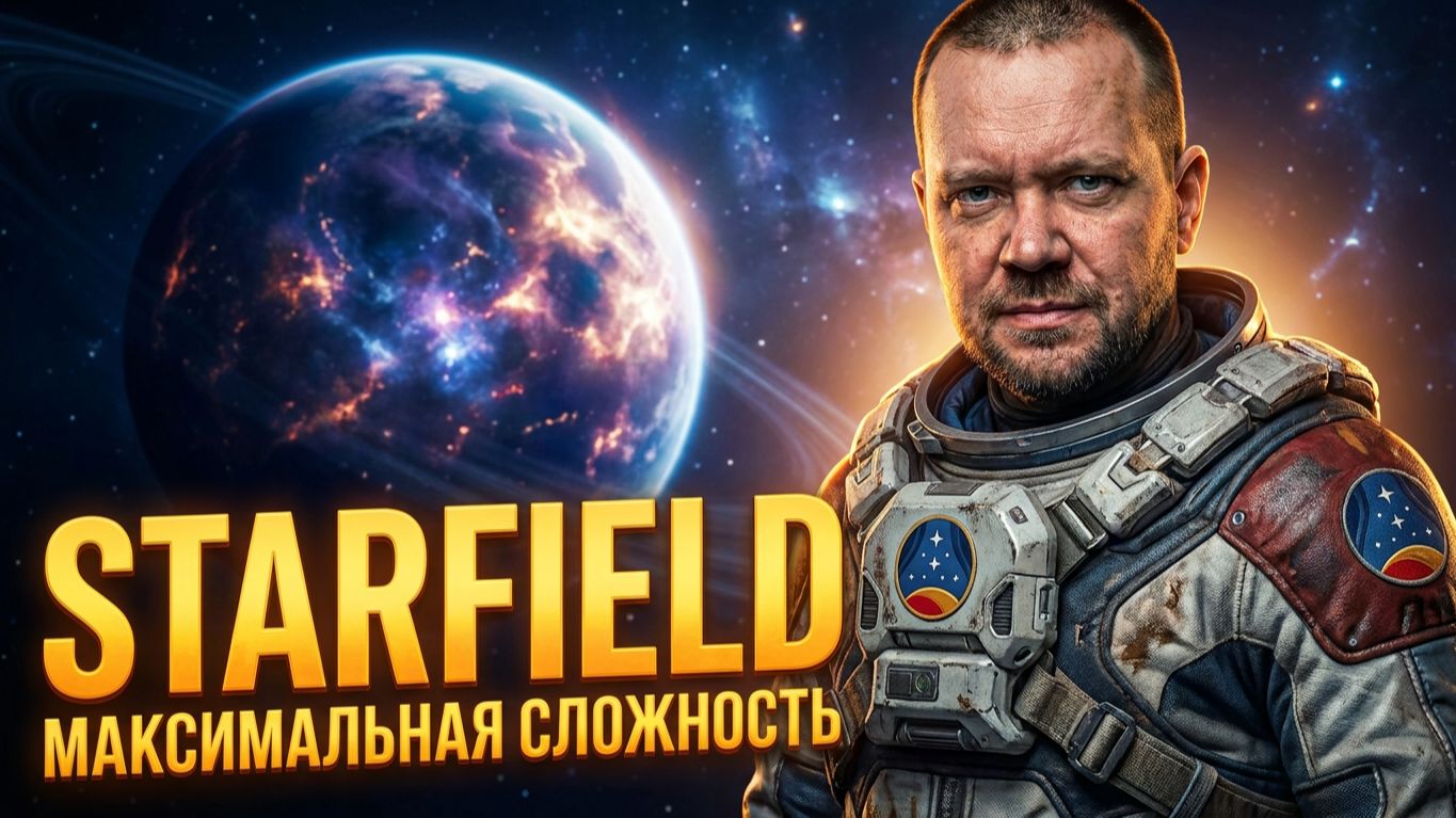 ТОТ САМЫЙ STARFIELD? Начинаем ЭКСТРЕМАЛЬНОЕ прохождение в 2026!