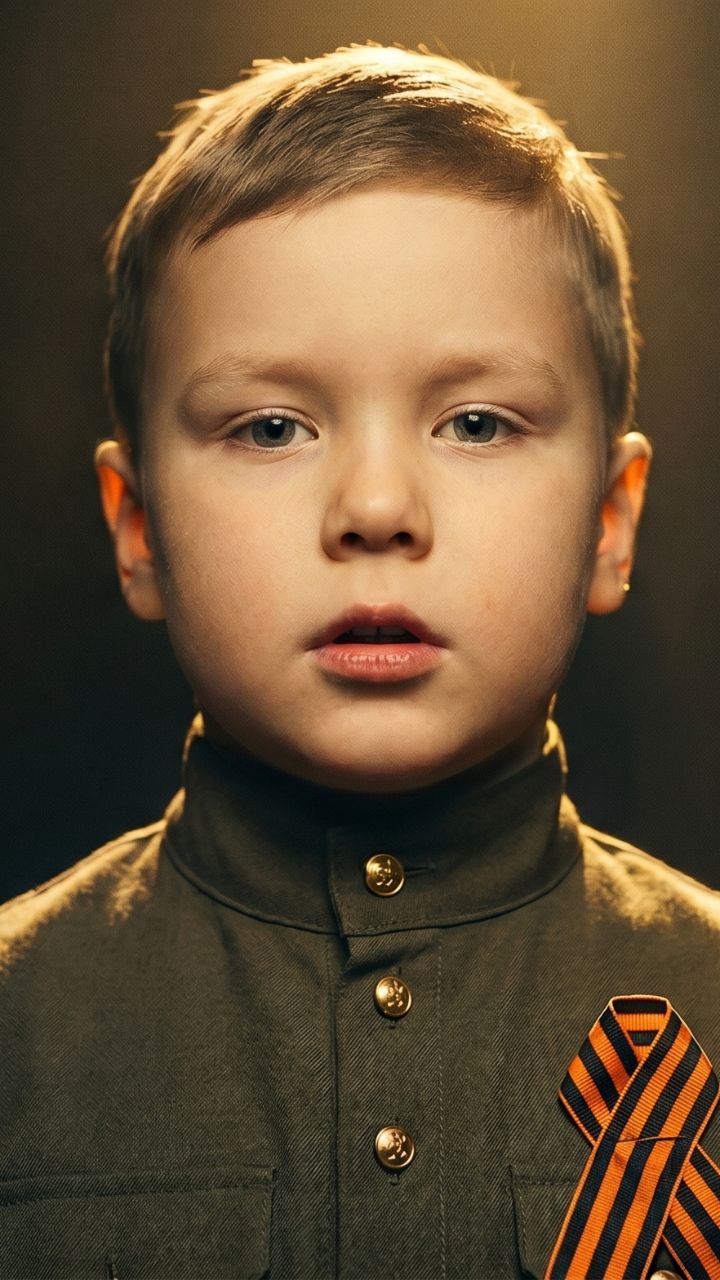 С дедом на парад