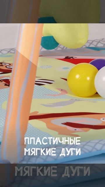 Развивающий коврик Nuovita Piccobine Сampo C2 Amici
