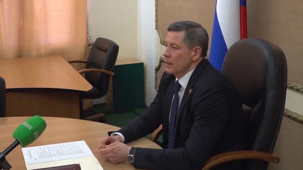 Врио брянского губернатора Егор Ковальчук дал первую пресс-конференцию