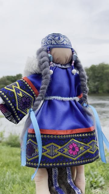 Авторская кукла «Саамка» народов Севера (Оберег без лица) | Мастерская Фрейман