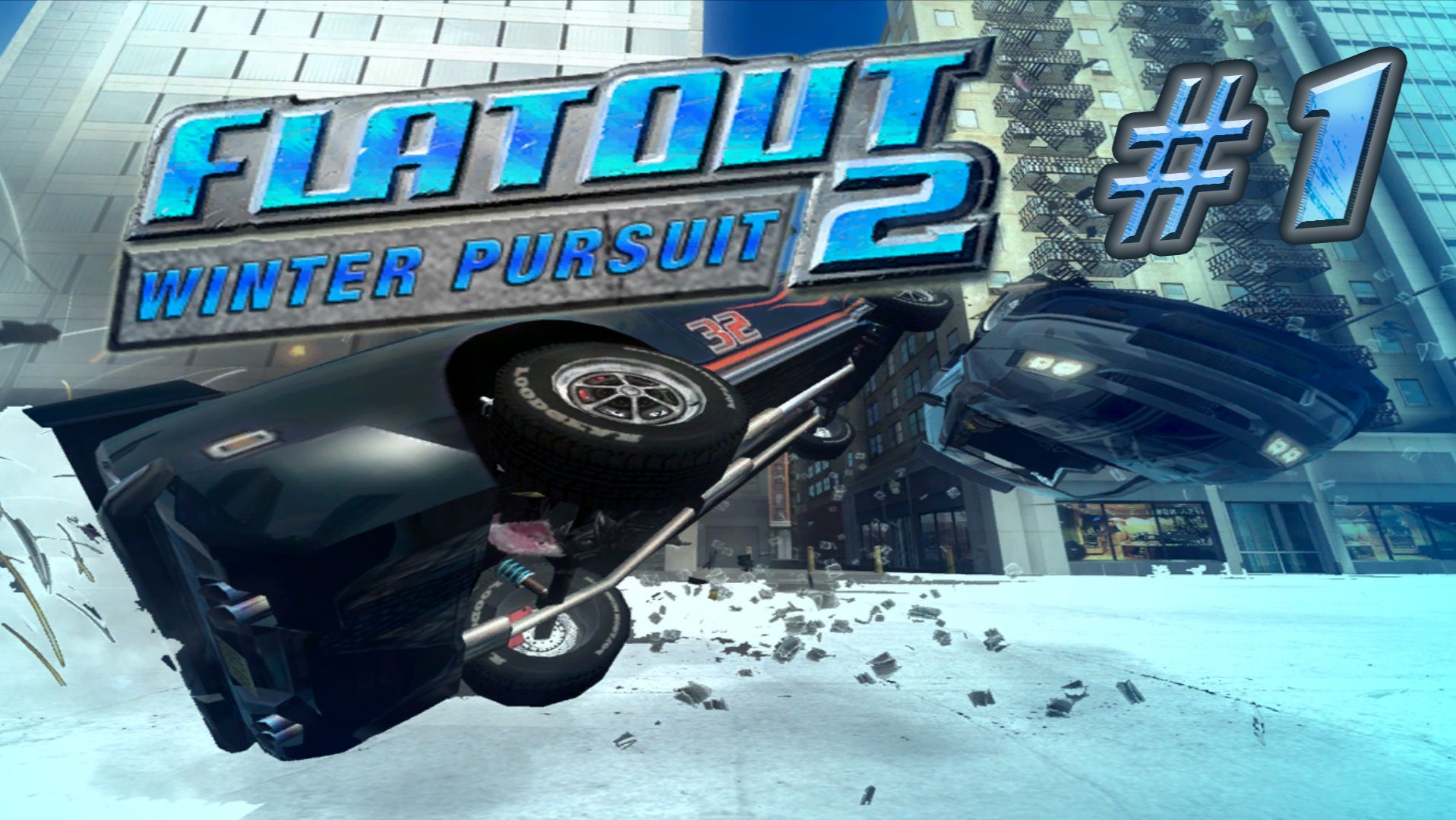 Помнем бока машинок / FlatOut2: Winter Pursuit / 1 серия — прохождение 101%