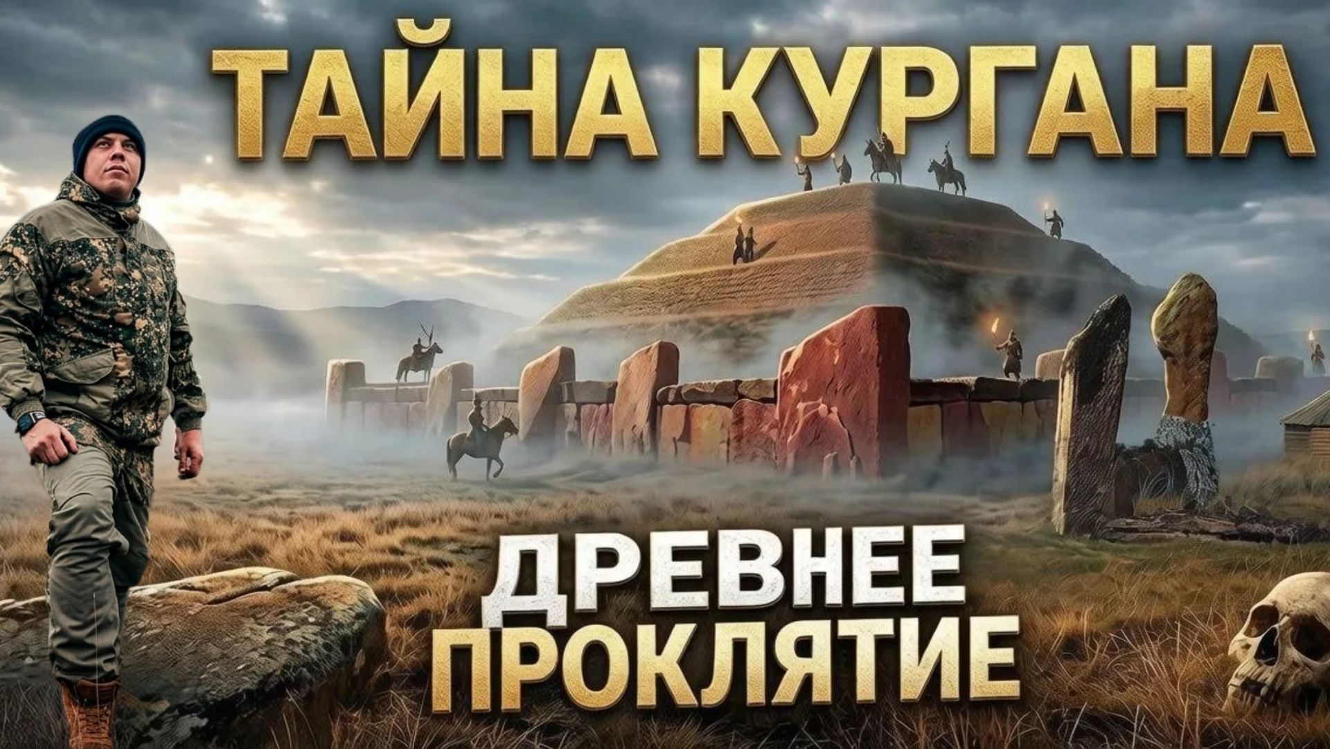 Большой САЛБЫКСКИЙ курган , место силы в Хакасии , древнее захоронение , мистика в степи