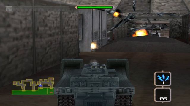 BattleTanx: Global Assault PS1 Часть 8 Прохождение без комментариев
