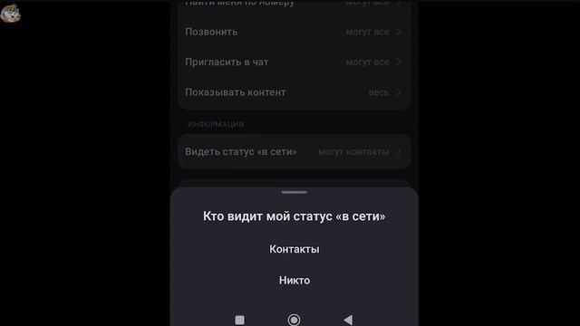 Как Скрыть и Отключить Статус в Сети В Мессенджере Макс на Телефоне - Быстро и Просто