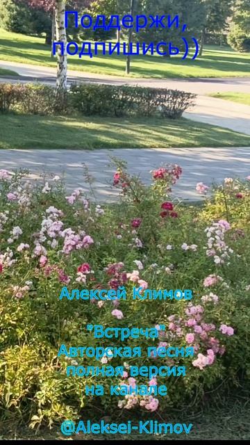 Куплет 2)"Встреча" Авторская песня о счастливой встрече, Алексея Николаевича Климова #Авторское #Топ