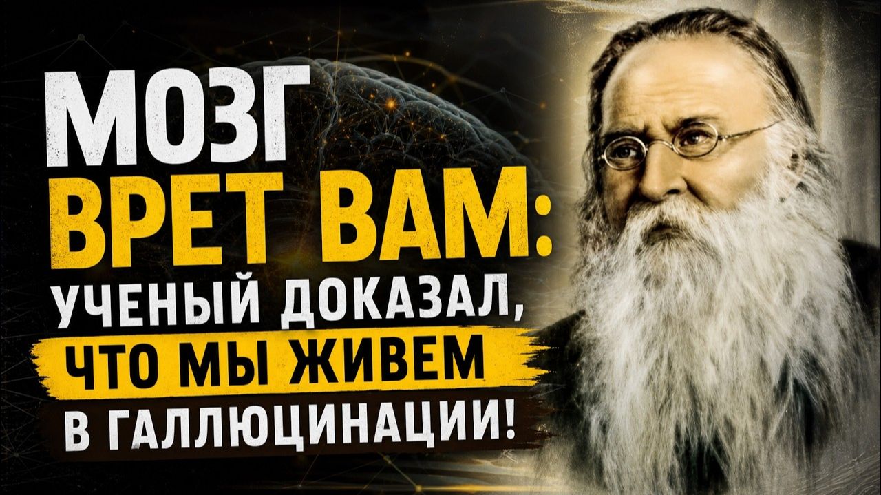 ВЫ ВСЮ ЖИЗНЬ В ЛОВУШКЕ: ПОЧЕМУ ВАШ МОЗГ ВИДИТ ТОЛЬКО ТО, ЧТО ХОЧЕТ(История фактов)