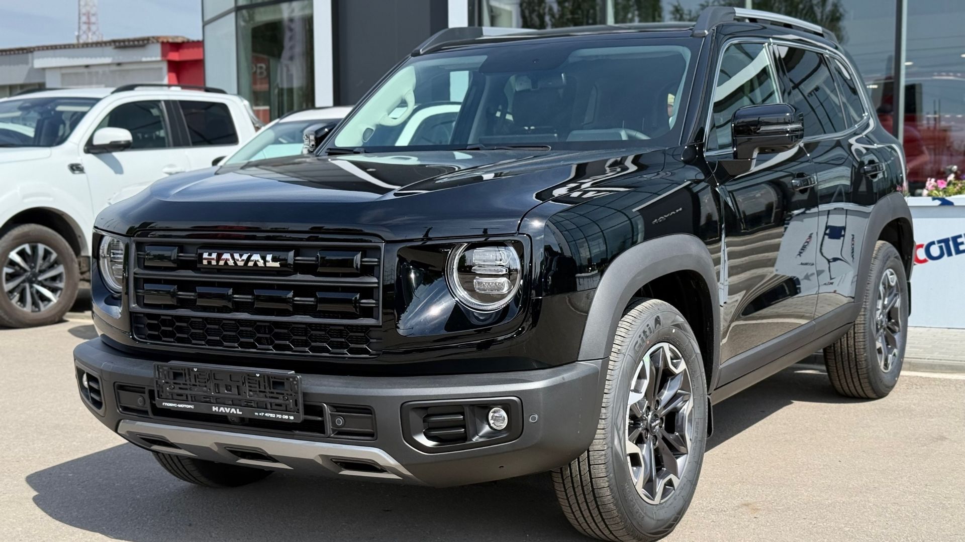 HAVAL Dargo в комплектации Премиум черный салон черный