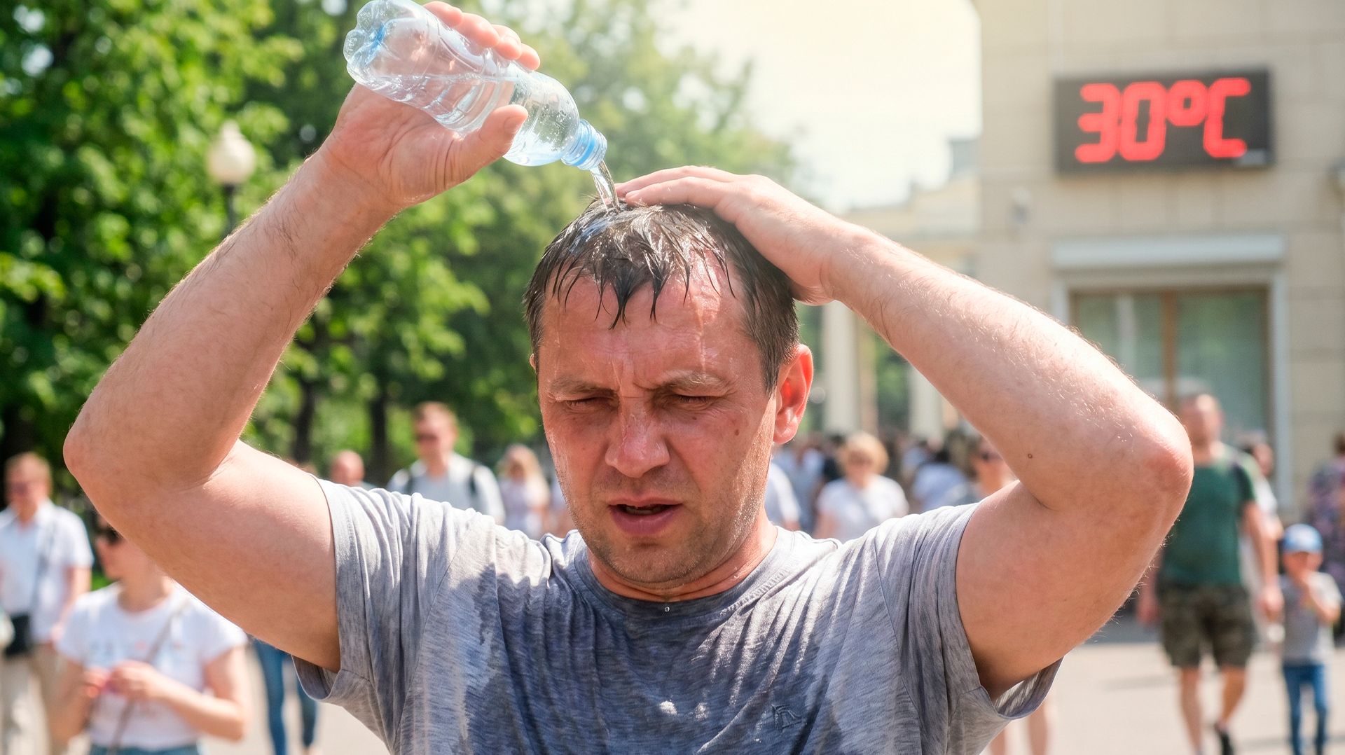 Аномальная жара в Москве побила рекорд 129-летней давности