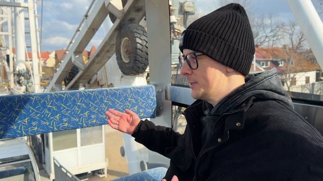 "Репортажи Дениса Антипова" Колесо обозрения Глаз Балтики