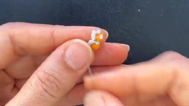 Каменный браслет Bicone от Sonysree Creations Beading