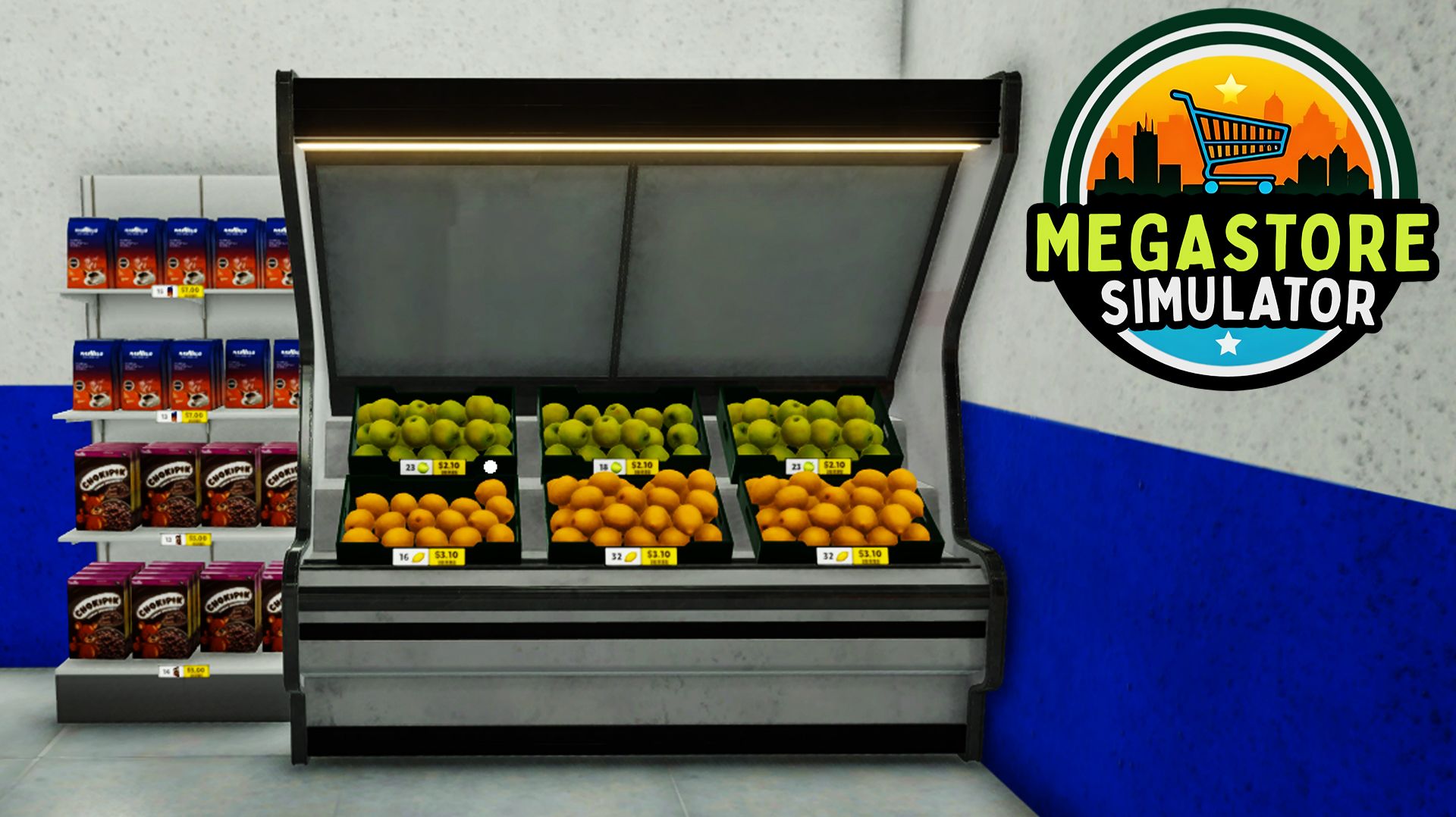 ТЕПЕРЬ И ОВОЩИ! - Megastore Simulator #2