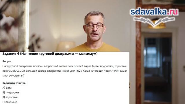 Вероятность и статистика 7 класс. Урок 4. Тест 1. Графическое представление данных.