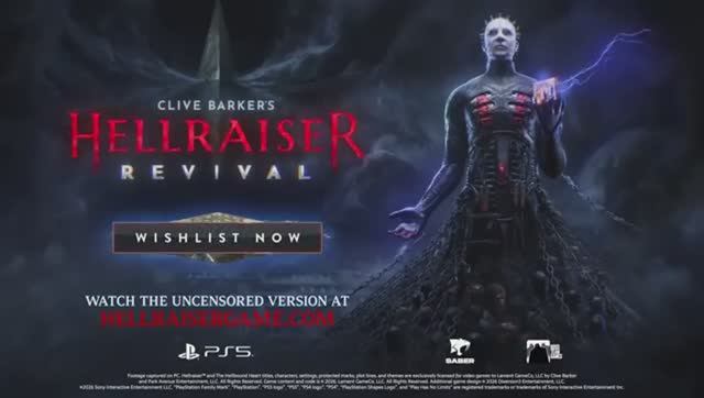Клайв Баркерс. Hellraiser Revival — трейлер конфигурации Genesis для PS5