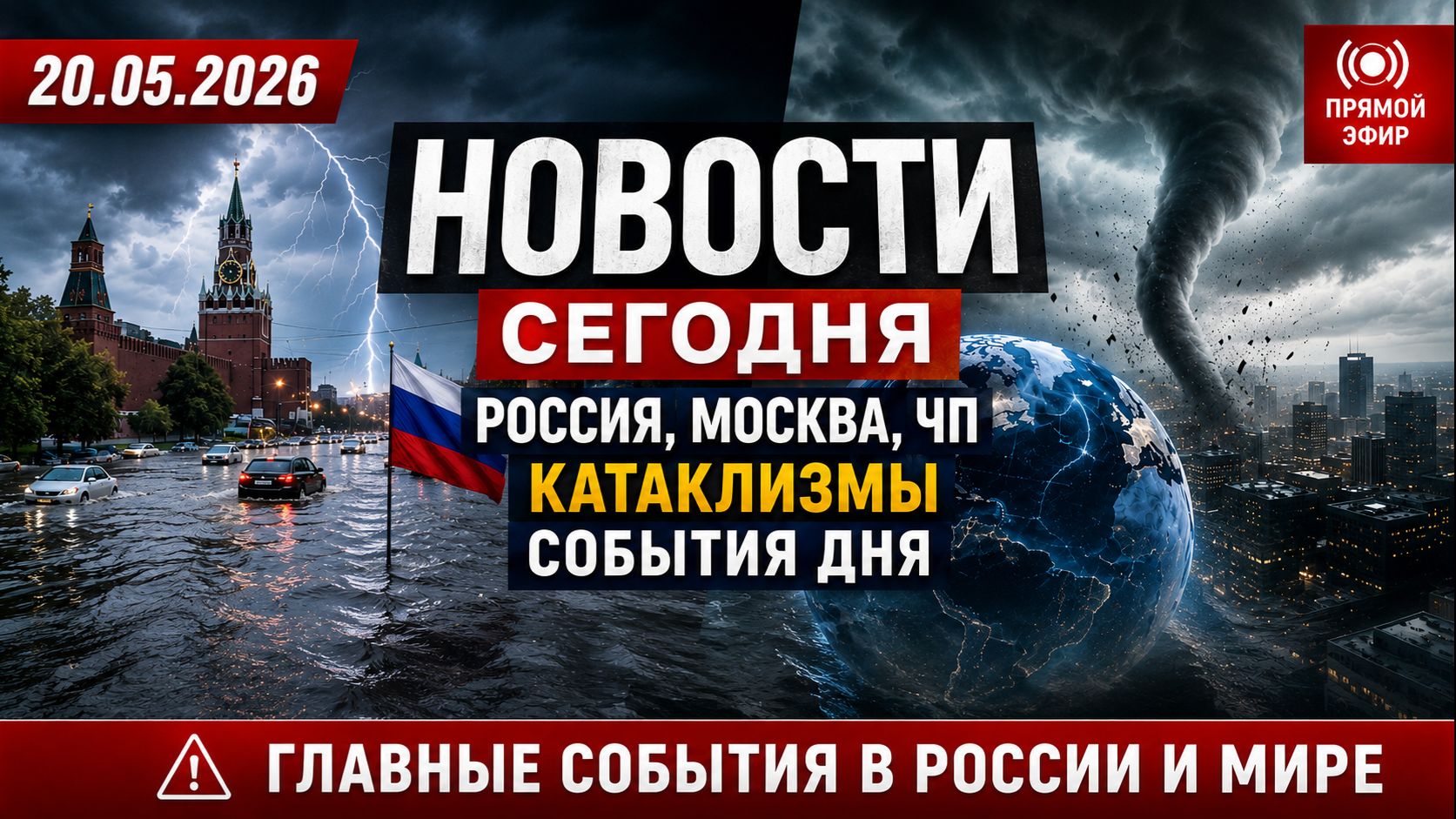 Сегодня Новости 20.05.2026 - Россия, Москва, ЧП, Катаклизмы, События Дня, Таиланд Индия США Европа