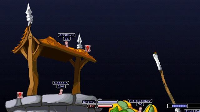 Worms Armageddon PS1 прохождение часть 2 без комментариев