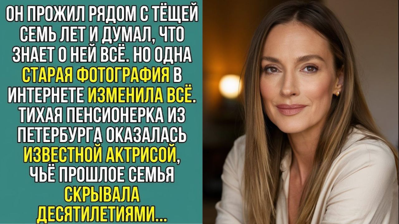 Истории из жизни: ЗЯТЬ СЛУЧАЙНО УВИДЕЛ ФОТО ТЁЩИ И ПОНЯЛ — ВСЮ ЖИЗНЬ ОНА ВРАЛА СЕМЬЕ