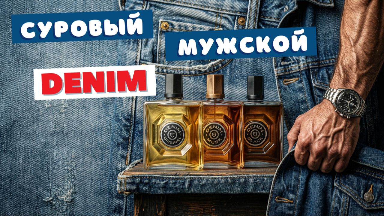 DENIM - ароматы, которые бесят феминисток 😜 Конец унисекса
