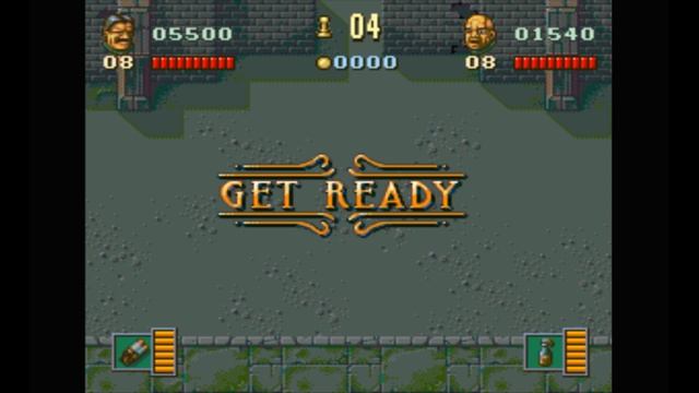 Super Nintendo (Snes) 16-bit The Chaos Engine World 4 The Cellars Прохождение