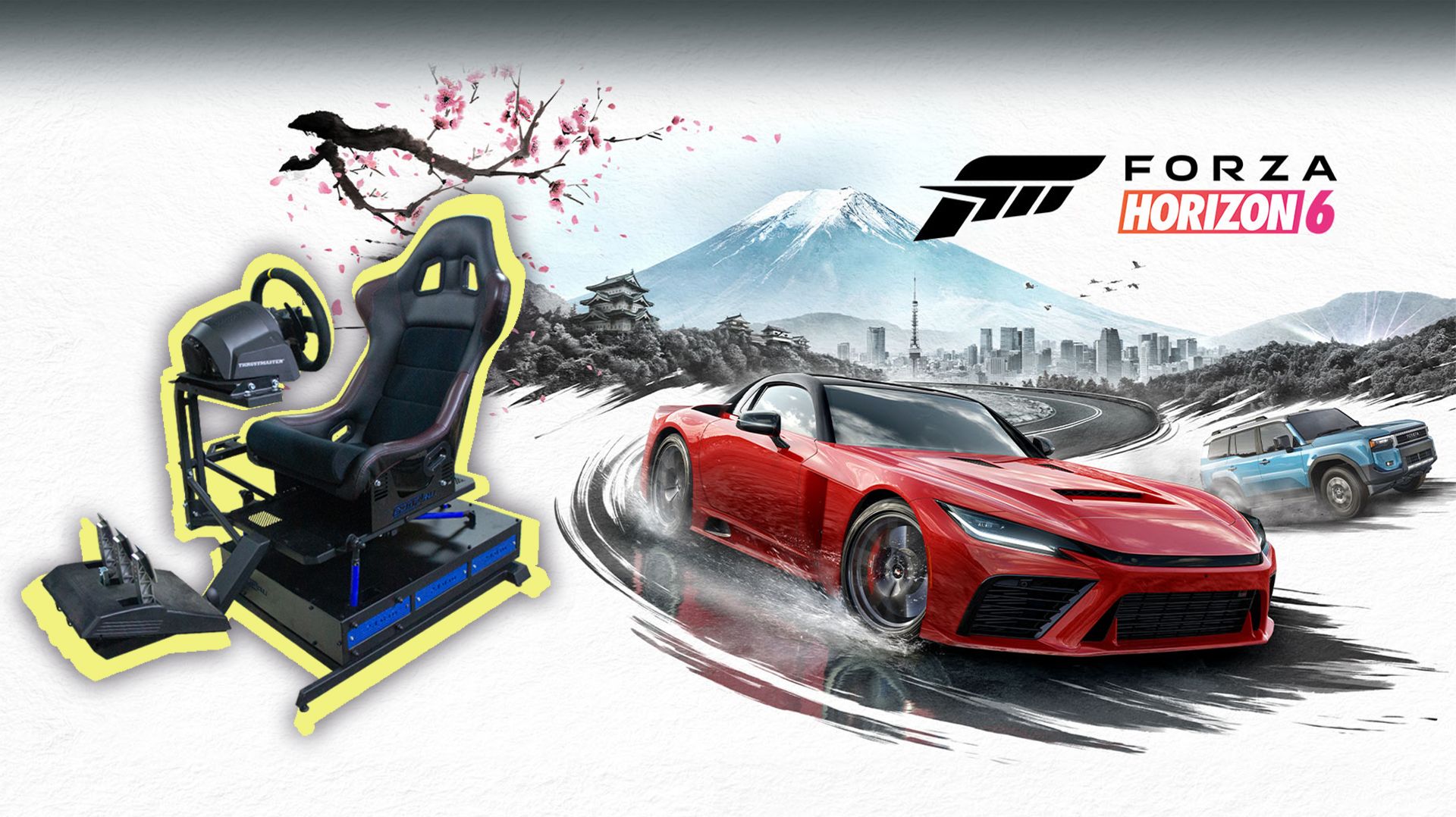 Forza Horizon 6 на подвижной платформе 4dof