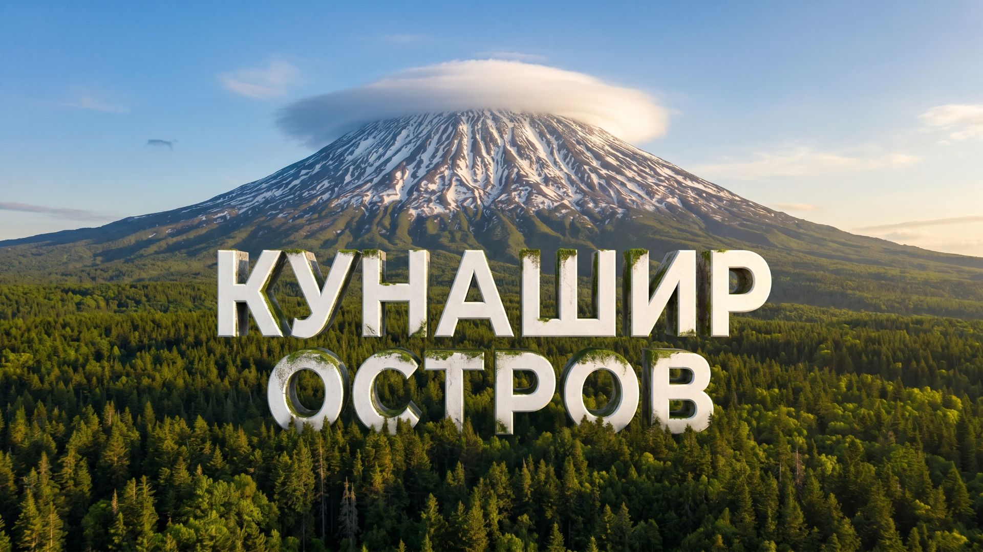 Остров Кунашир.