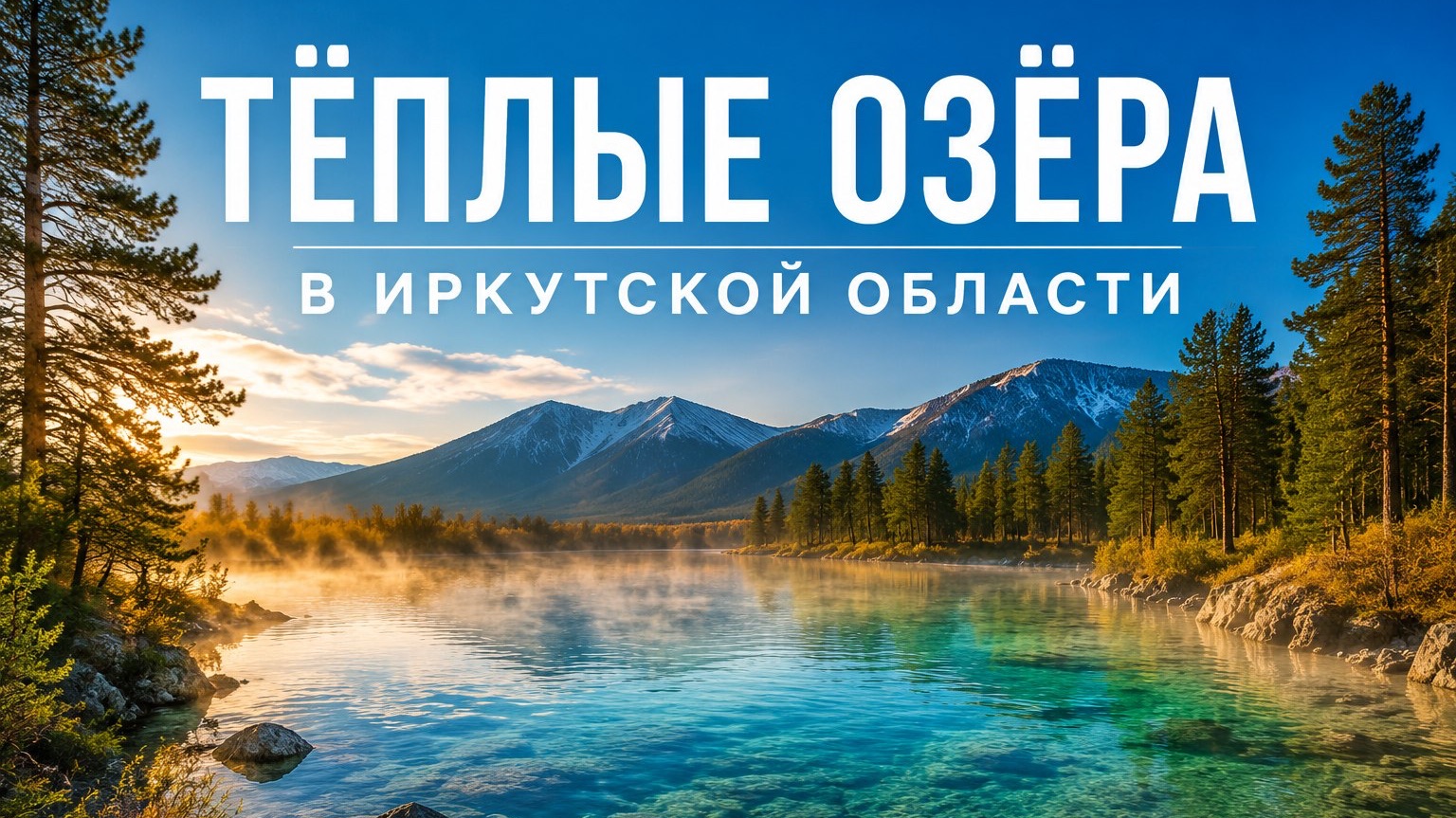 Путешествие на восток. Теплые озера