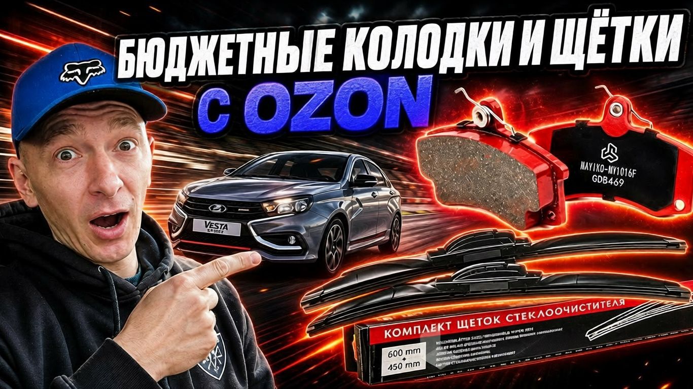 Колодки  с OZON скрипят? Щетки царапают лобовое стекло? на ЛАДЕ ВЕСТЕ