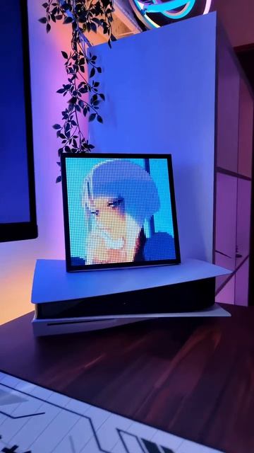 Have a great day ! 🧡🩵💜#gamingpc#gamingroom#deskgoals#pcsetup#desksetup#desk#deskdecor#gamingp