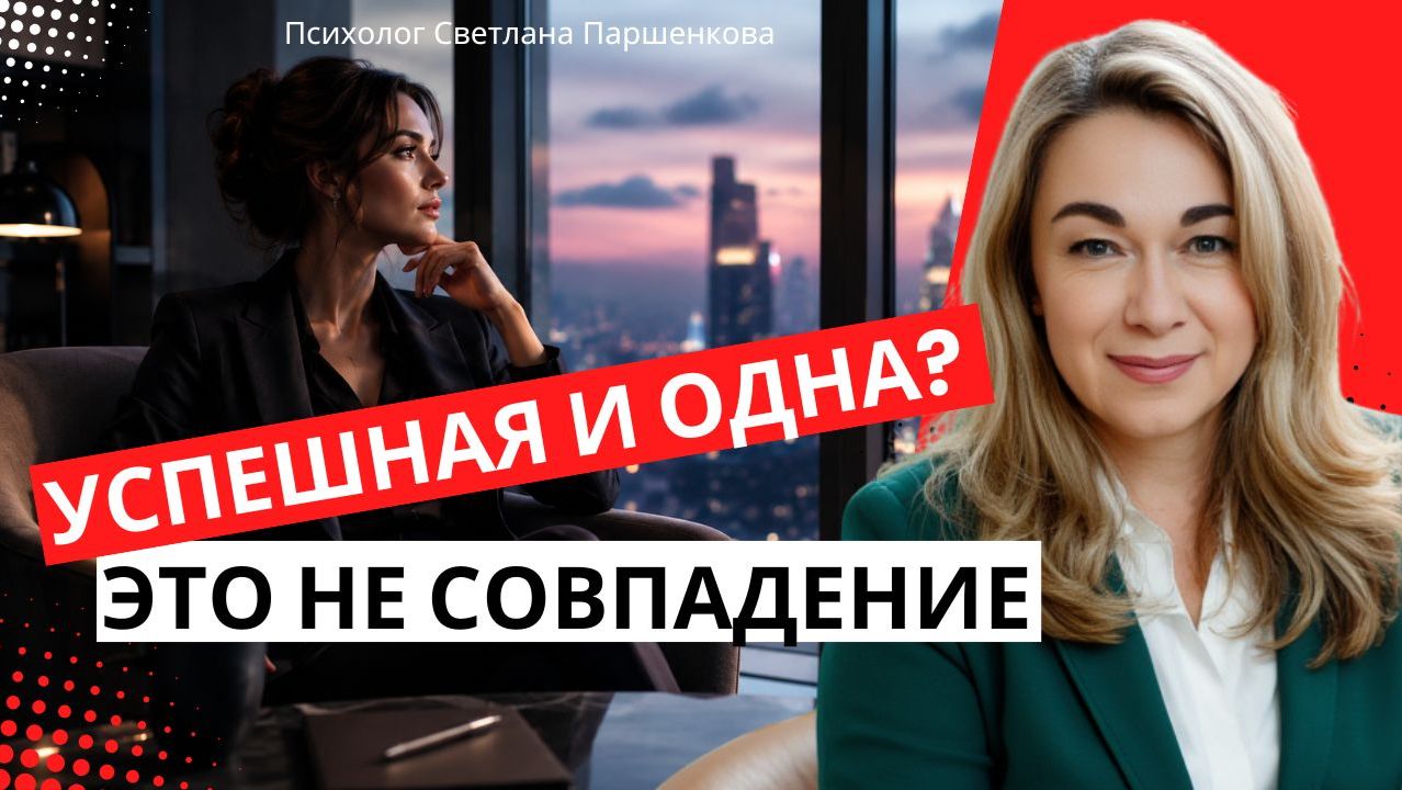 Успешная. Умная. Одна. Это не совпадение
