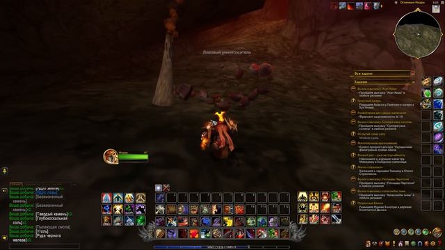 World of Warcraft В гостях у Рагноросса в Огненных Недрах