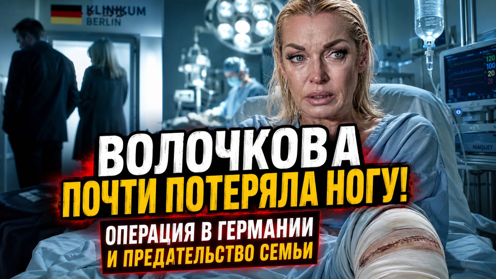 Волочкова ПОЧТИ ПОТЕРЯЛА НОГУ! Шокирующая правда об операции в Германии и предательстве семьи