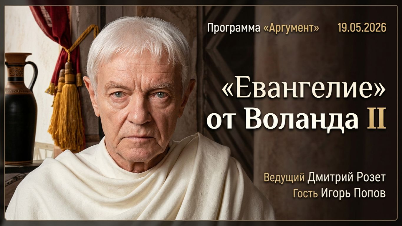 Программа "Аргумент" от 19.05.2026: "Евангелие" от Воланда II