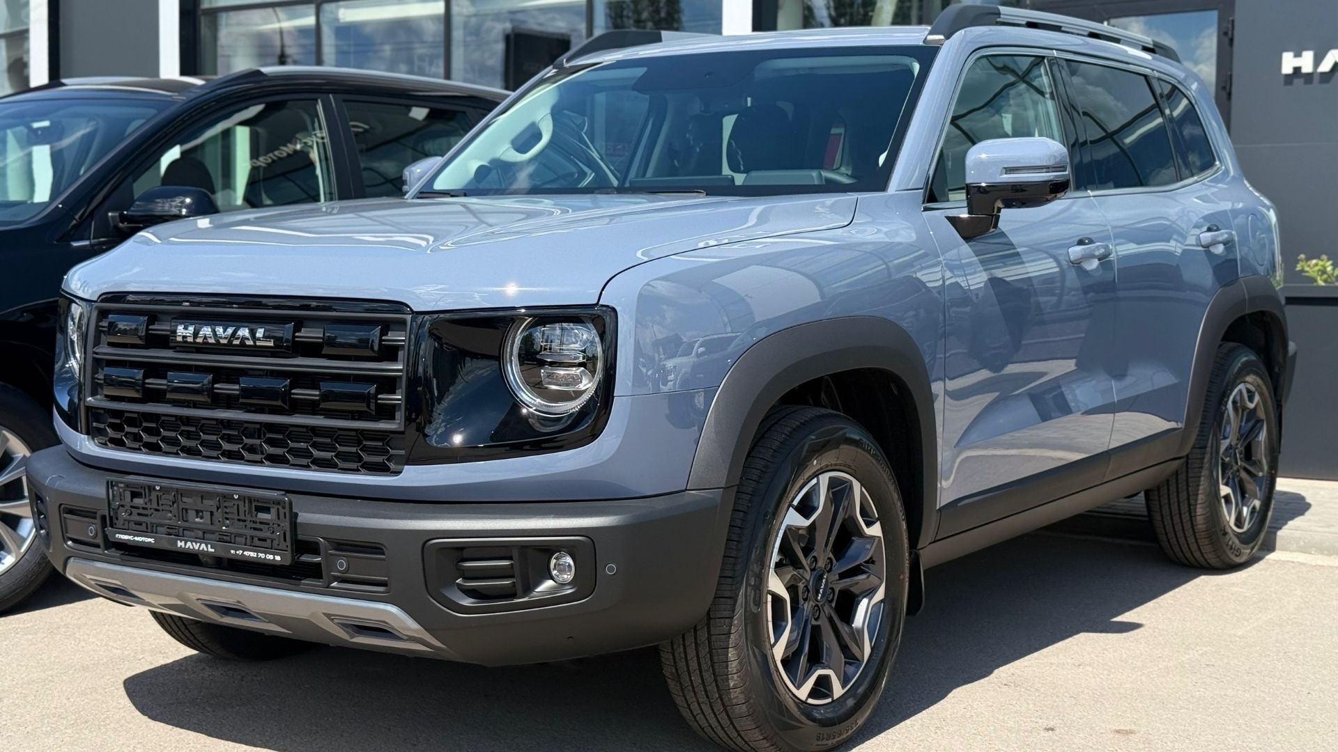 HAVAL Dargo в комплектации Премиум серый салон черный