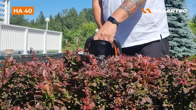Аккумуляторные ножницы кусторез VILLARTEC HA 40