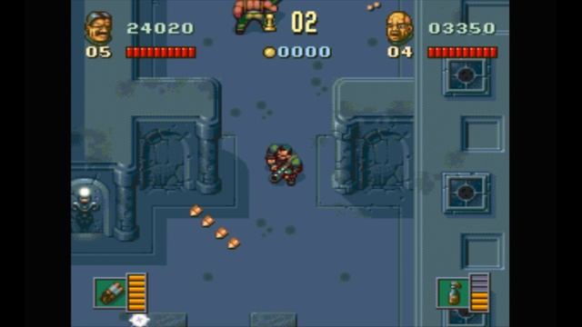 Super Nintendo (Snes) 16-bit The Chaos Engine World 3 Fortesque Mansion Прохождение