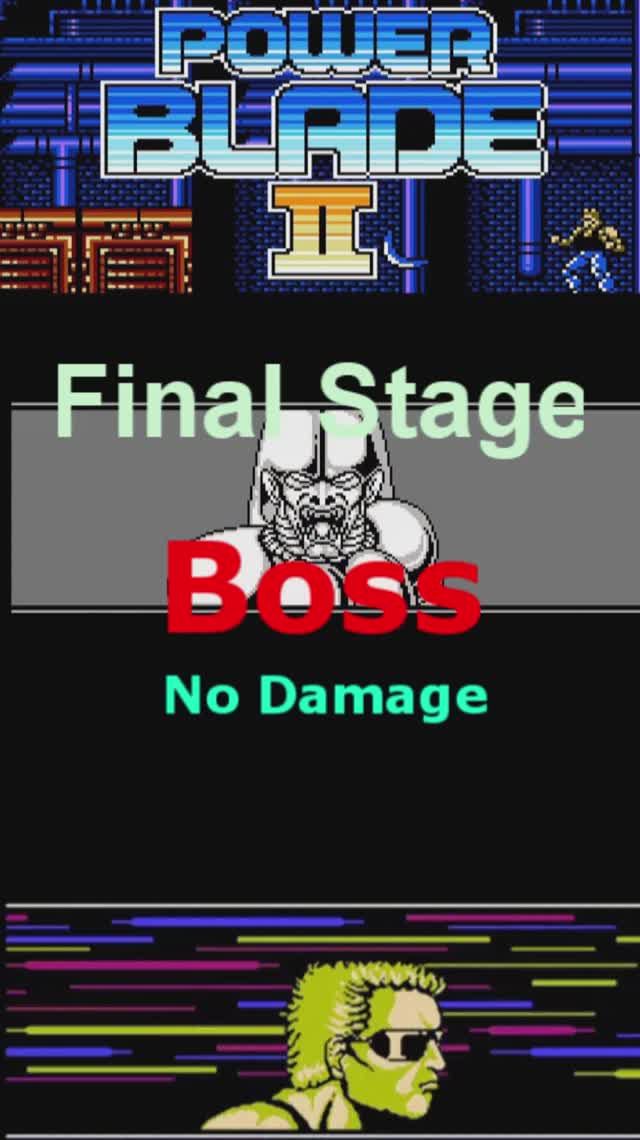Тактика Final Boss. No Damage Power Blade 2 #dendy #retro #8bit